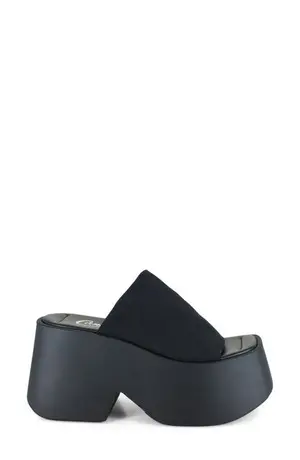 CANDIE'S Danna Platform Slide Sandal
