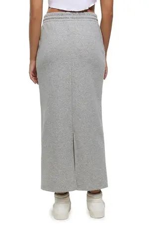 RIVER ISLAND Marl Sweat Midi Skirt