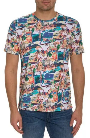 Robert Graham Logo T-shirts For Men