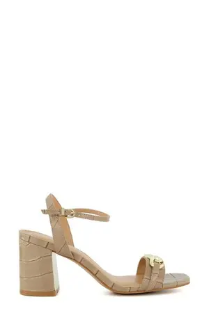 Dune London Manual Ankle Strap Sandal - Taupe