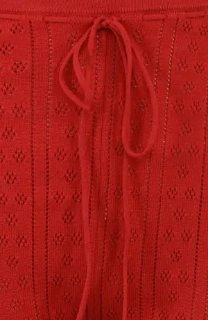 House Of Cb Abigail Pointelle Capri Pants