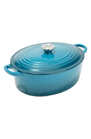 LE CREUSET 4.5-quart Oval Dutch Oven Deep Teal
