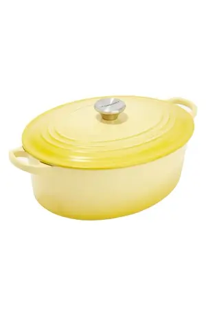 LE CREUSET 4.5-quart Oval Dutch Oven Soleil