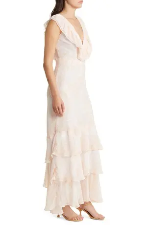 Ted Baker London Sheriil Ruffle Maxi Dress