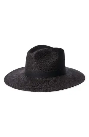 Brixton Brixton Harper Panama Hat Coronado Black
