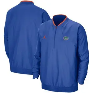 JORDAN BRAND Florida Gators 2021 Coach Half-zip Jacket - Royal