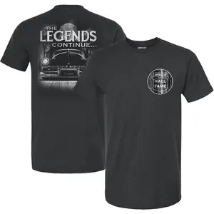 CHECKERED FLAG 2023 Nascar Hall Of Fame Legends Retro T-shirt - Black