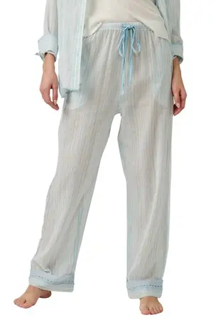 Free People Sleep Mode Cotton Pajama Pants