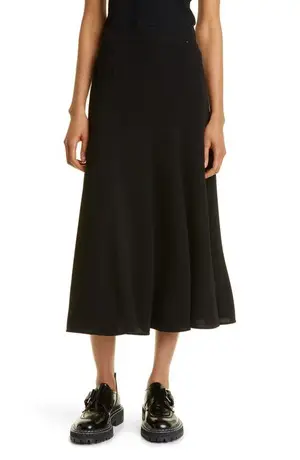 Max Mara Aerosi A-line Skirt - Black