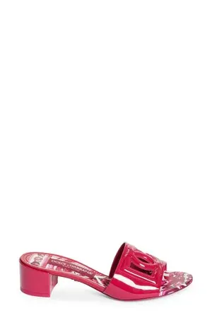 Dolce & Gabbana Interlock Logo Slide Sandal