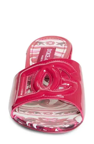 Dolce & Gabbana Interlock Logo Slide Sandal