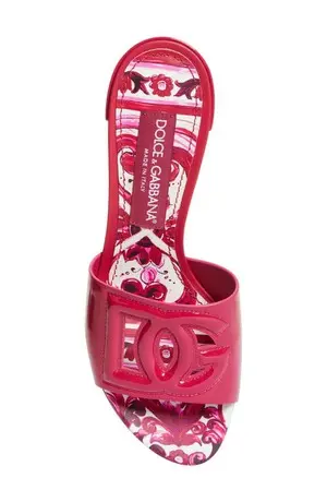 Dolce & Gabbana Interlock Logo Slide Sandal