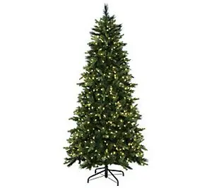 VICKERMAN 7.5' Southern Mixed Spruce Artificial Christmas Tree - One-color