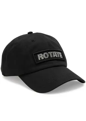 ROTATE BY BIRGER CHRISTENSEN Logo-embellished Cotton Cap