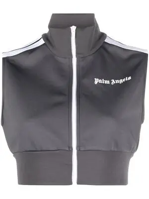 Palm Angels Classic Track Vest - Grey