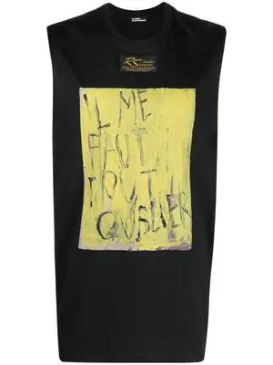 Raf Simons Tank Tops - Black