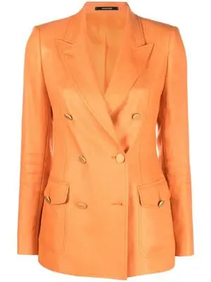 Tagliatore Double-breasted Jacket - Orange