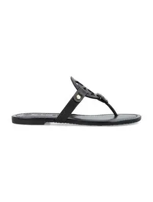 Tory Burch Miller Calf Leather Sandal Perfect Black