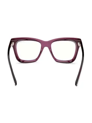 TOM FORD Raven 52mm Blue Block Glasses