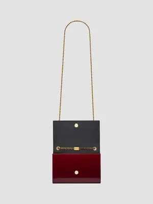 Saint Laurent Kate Patent Leather Shoulder Bag