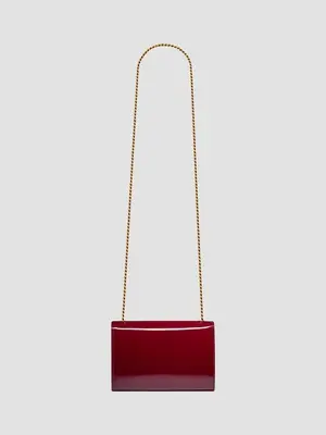 Saint Laurent Kate Patent Leather Shoulder Bag