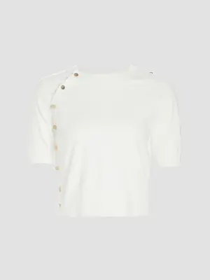 Altuzarra Mini Minimoto Knit Crop Sweater - Black