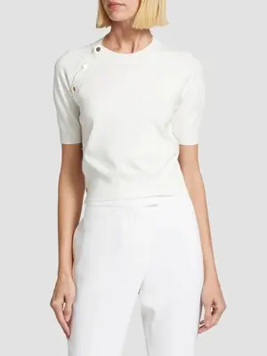 Altuzarra Mini Minimoto Knit Crop Sweater - Black