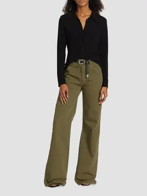 NILI LOTAN Celestine Button-front Blouse