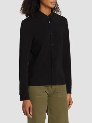 NILI LOTAN Celestine Button-front Blouse