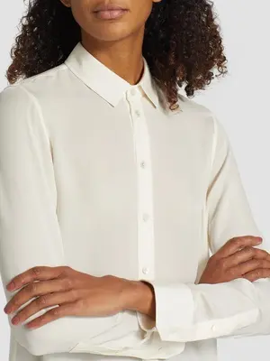 NILI LOTAN Gaia Silk Blouse