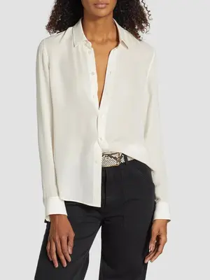 NILI LOTAN Gaia Silk Blouse