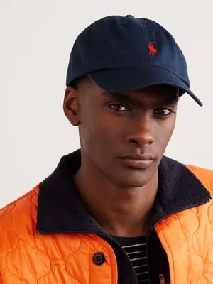 Polo Ralph Lauren Logo-embroidered Cotton-twill Baseball Cap - Blue