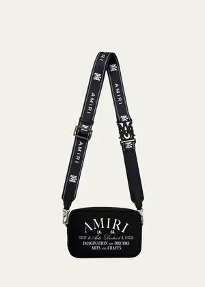 Amiri Arts District Crossbody Bag - Black | Editorialist