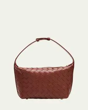 Bottega Veneta Mini Wallace Top Handle Bag - Sapele