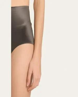 Spanx High-rise Stretch Briefs - Silver Moon