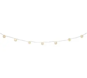 MELROSE Led Crackle Glass Ball Light String 11 - One-color