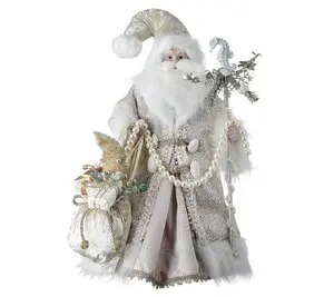 VALERIE PARR HILL 18 Seashore Santa W/treasure Bag Valerie - One-color