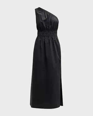 Rails Rails Selani One-Shoulder Midi Dress - Black