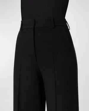 Akris Chiaro Signature Jersey Trousers - Black