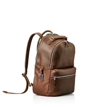 Shinola Distressed Runwell Backpack - Medium Brown