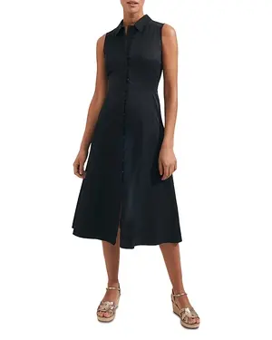 HOBBS LONDON Cathleen Midi Shirt Dress
