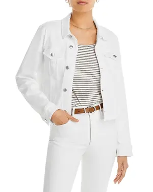 7 For All Mankind Classic Trucker Denim Jacket - Soleil