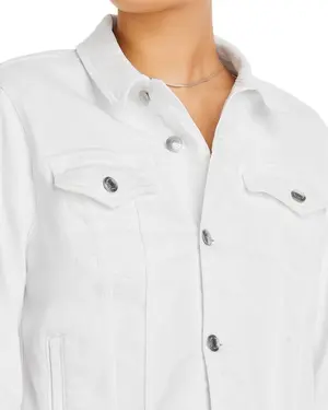 7 For All Mankind Classic Trucker Denim Jacket - Soleil