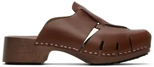 Hereu HEREU Tan Licia Clogs - Tan