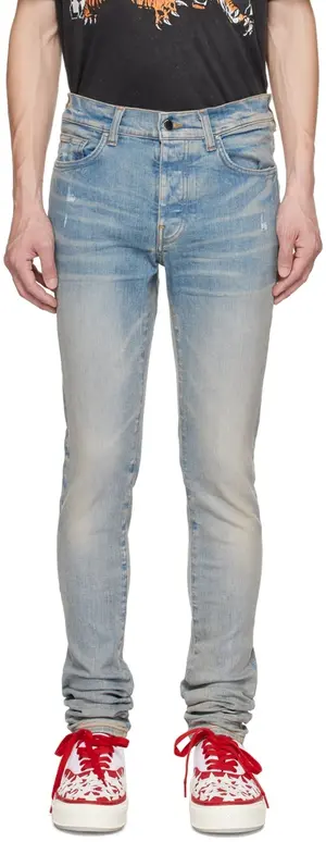 Amiri AMIRI Blue Stack Jeans - Clay Indigo