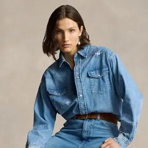 Ralph Lauren Ralph Lauren Denim Western Shirt Onslow Wash