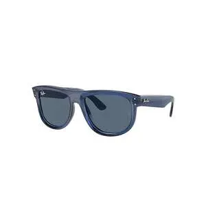 Ray-ban Boyfriend Reverse Sunglasses Transparent Navy Blue
