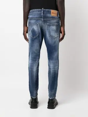 Dsquared2 Washed Slim-fit Jeans