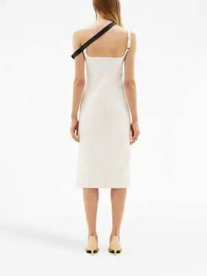 COURREGES Asymmetric-strap Vinyl Dress