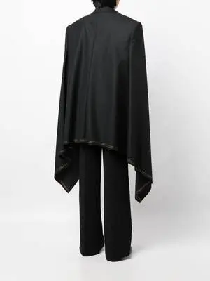 Junya Watanabe Belted Wool Cape Blazer